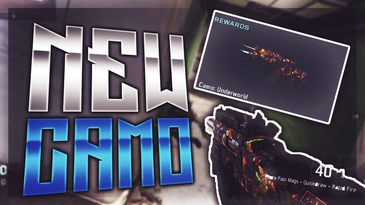 NEW "UNDERWORLD" CAMO GAMEPLAY! HOW TO UNLOCK IT FAST! - YouTube