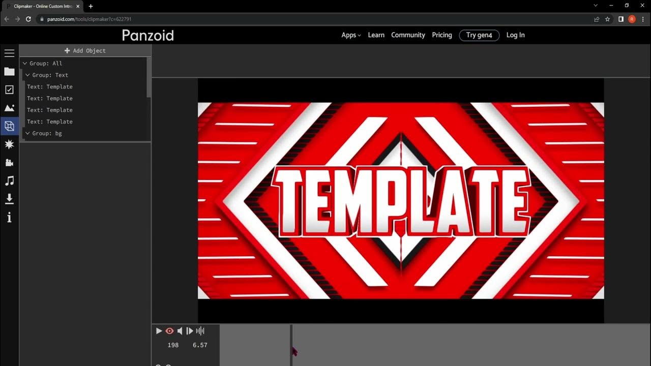 How to make A Gaming Intro using Panzoid - YouTube