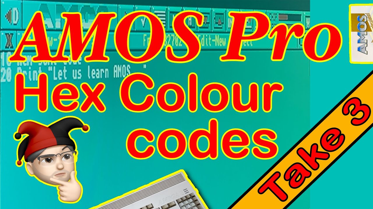 AMOS - Getting Hex Colour codes - YouTube