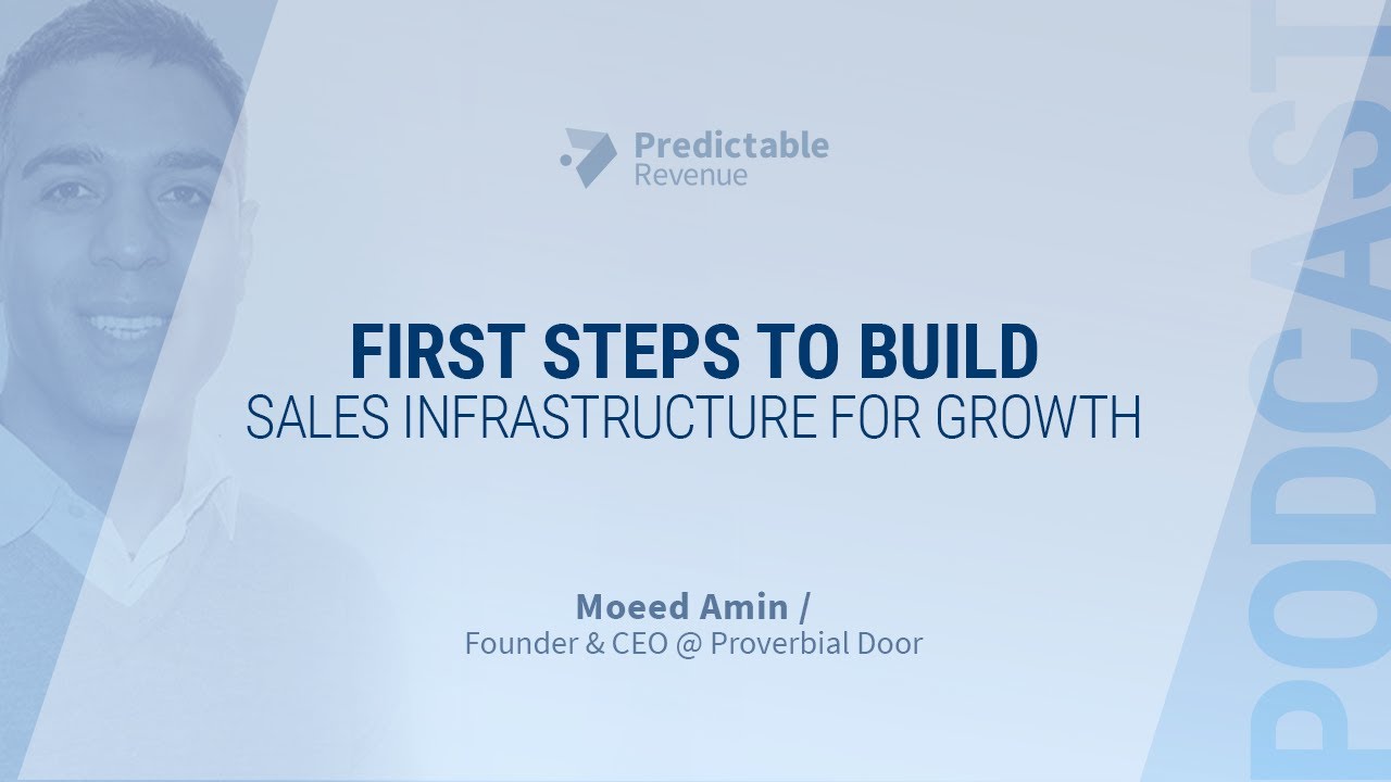 First steps to build sales infrastructure for growth - YouTube