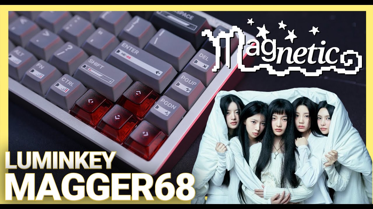 유유유유유유유유매그네틱키보드 : Magger68 HE - YouTube