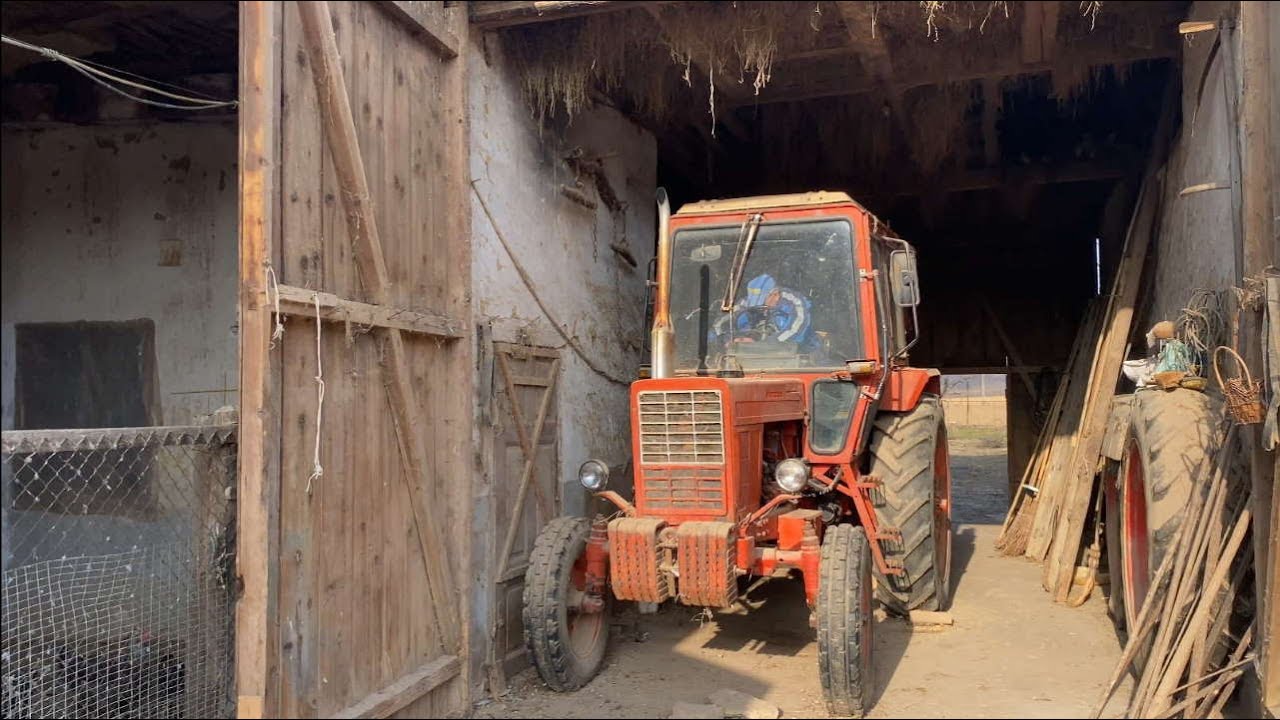 MTZ 550 1987 Barn find - YouTube