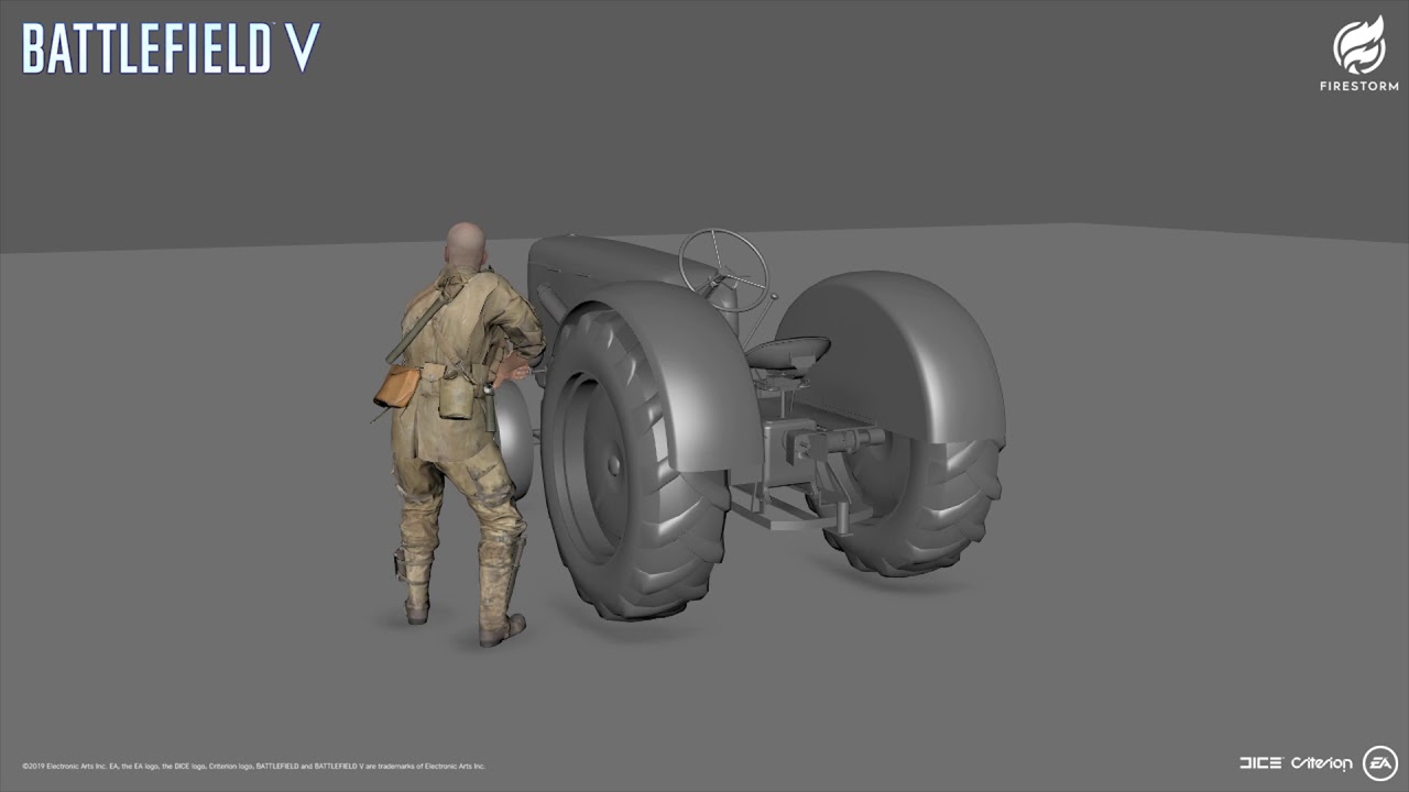 BFV FIRESTORM Tractor Animation - YouTube