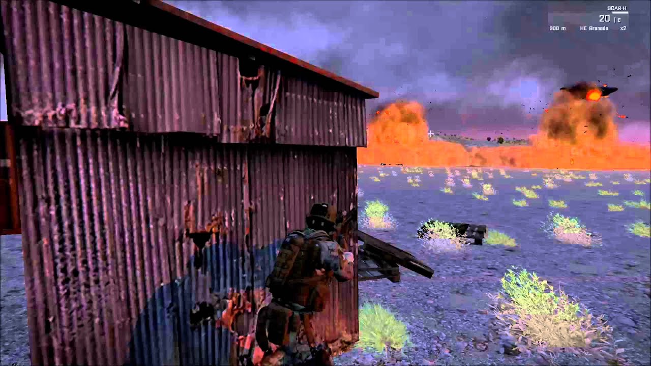 Arma 3- Easiest way to kill 2 Squads of CSAT Soldiers - YouTube