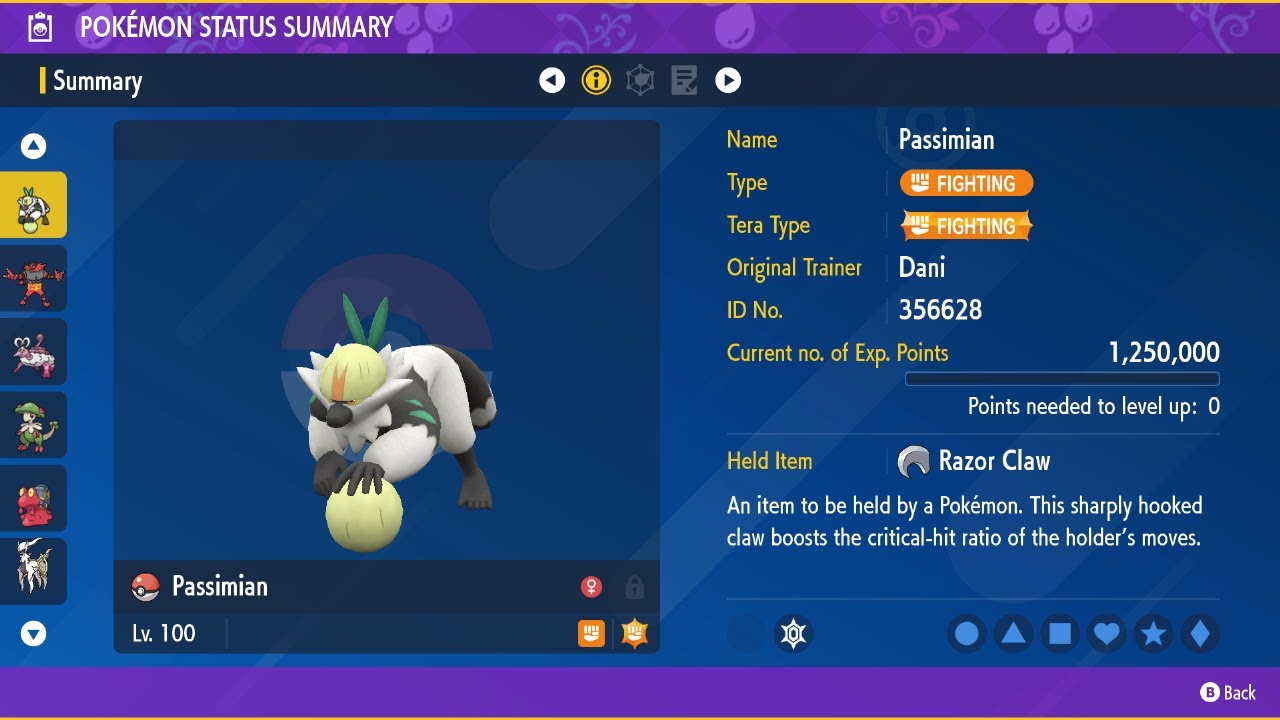 Passimian - Solo - 7 Star Incineroar Raid - Pokemon Scarlet/Violet ...
