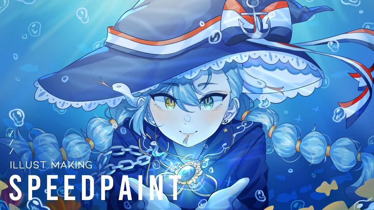 【Speedpaint】Under the sea ｜Clip Studio Paint - YouTube