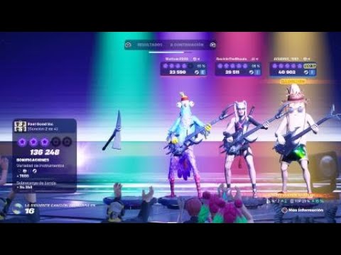 Gorillaz - FEEL GOOD INC, Festival de Fortnite - Temporada 2. - YouTube