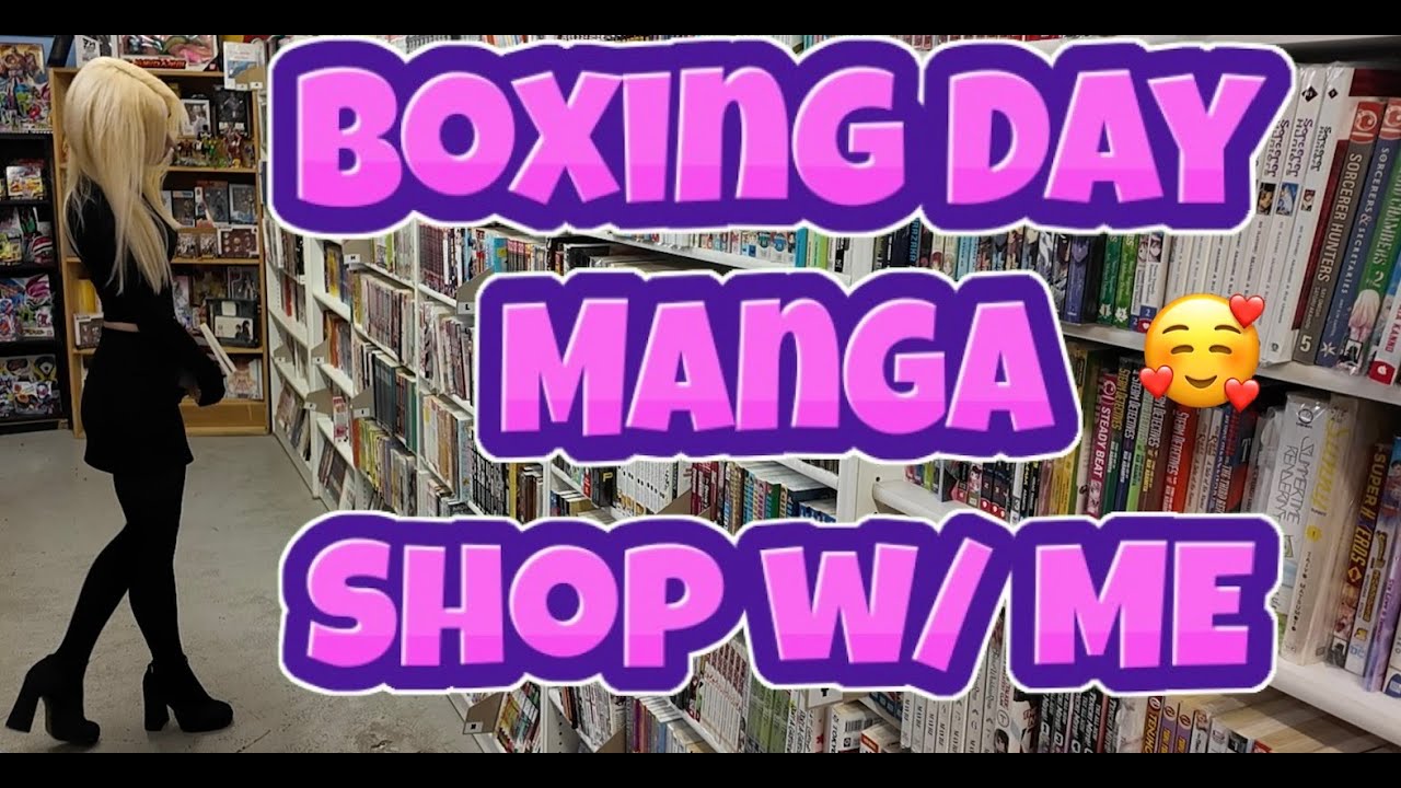 Boxing Day Manga Shop With Me Annie Loves Japan Godzilla Ranma 1/2 ...