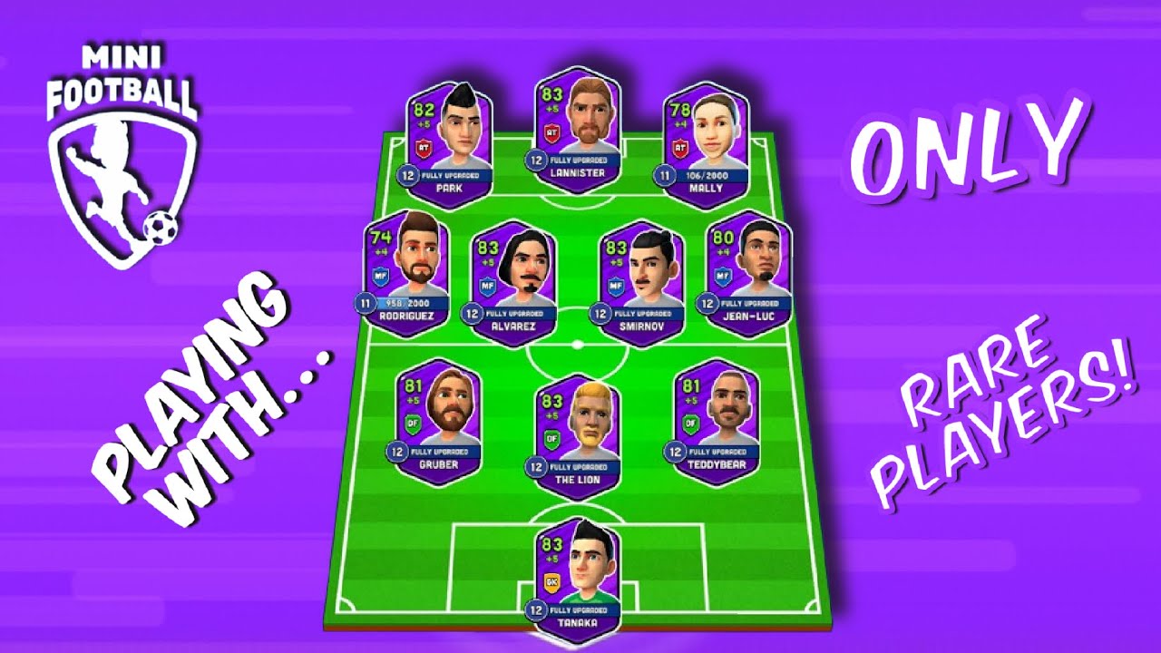 Mini Football - Playing With... ONLY Rare Players! (943 vs 920) #312 ...