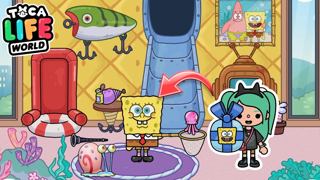 *ACTUALIZACIÓN* NUEVO PAQUETE DE BOB ESPONJA INCREIBLE EN TOCA LIFE ...