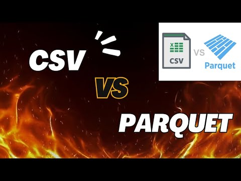 CSV vs Parquet File Explained in Telugu | Big Data Performance ...