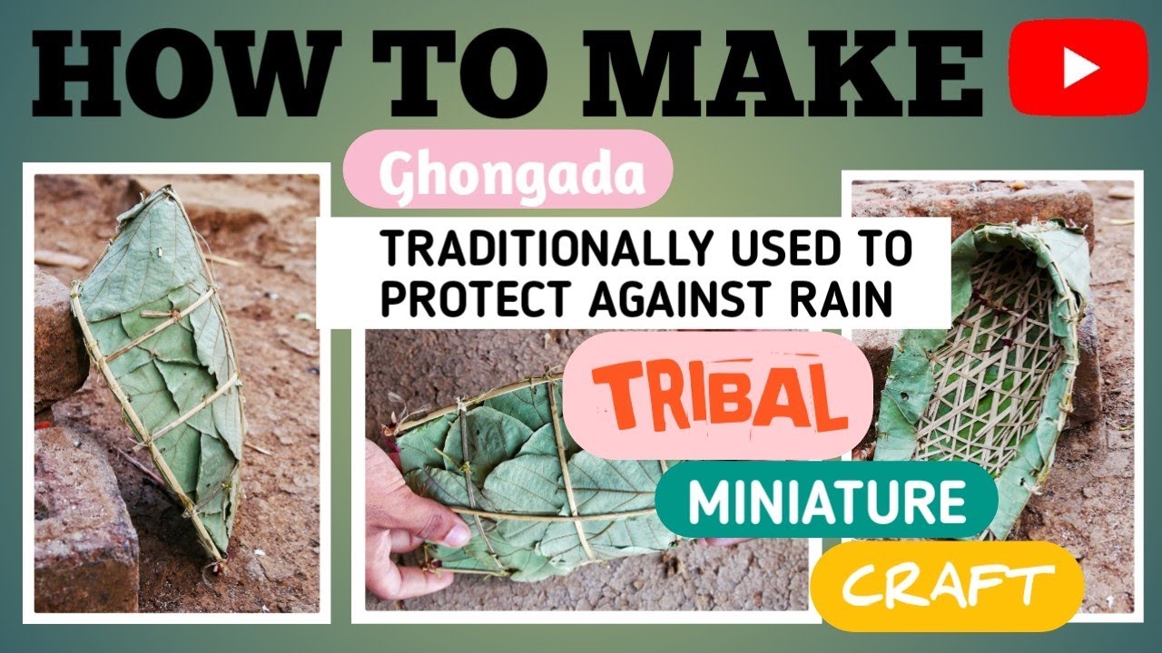How to make Ghongada | Traditionally used to protect against rain ...
