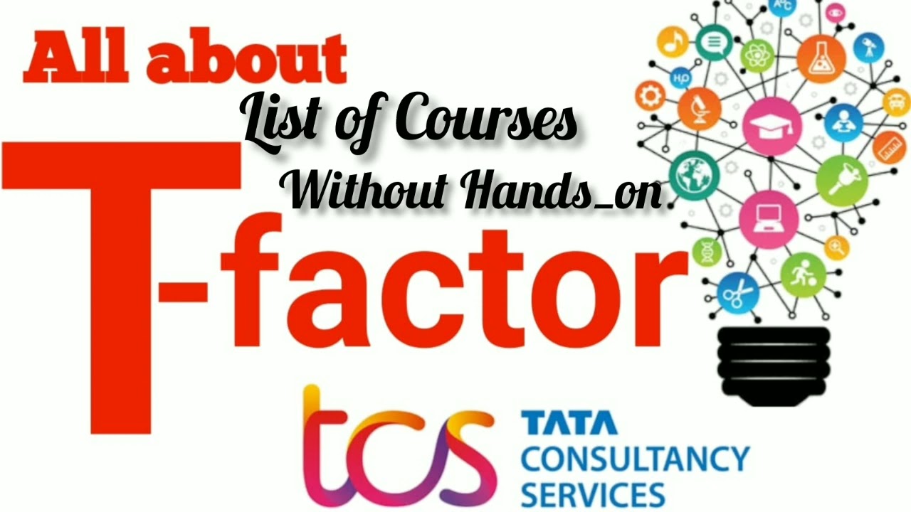 How to increase T-factor in TCS || T-factor || TCS || Courses - YouTube