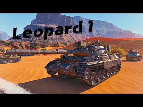World of Tanks - Leopard 1 - Masterpiece Sniper - YouTube