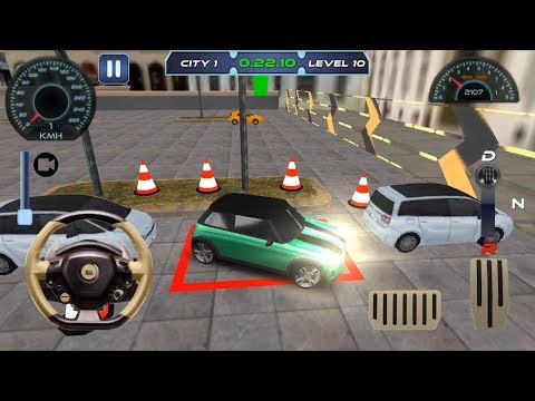 YEŞİL MİNİ COOPER PARK ETME OYUNU