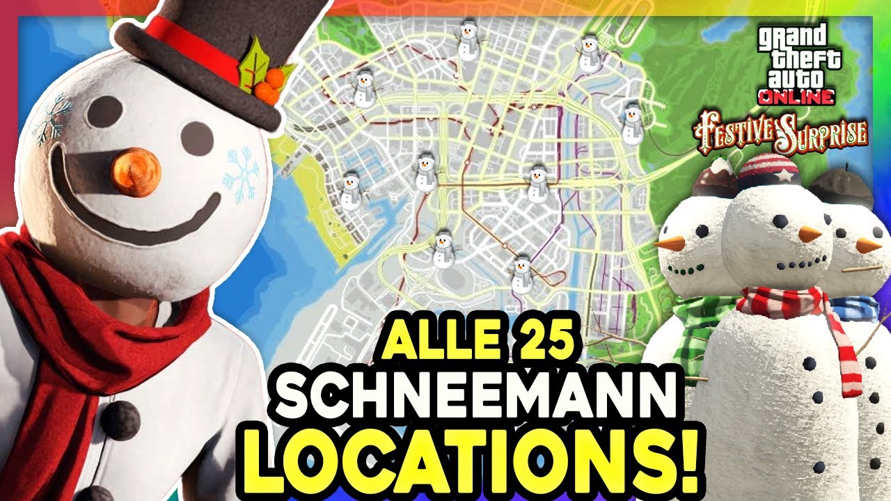 Spannende Gta Online Schneemanner Fotos
