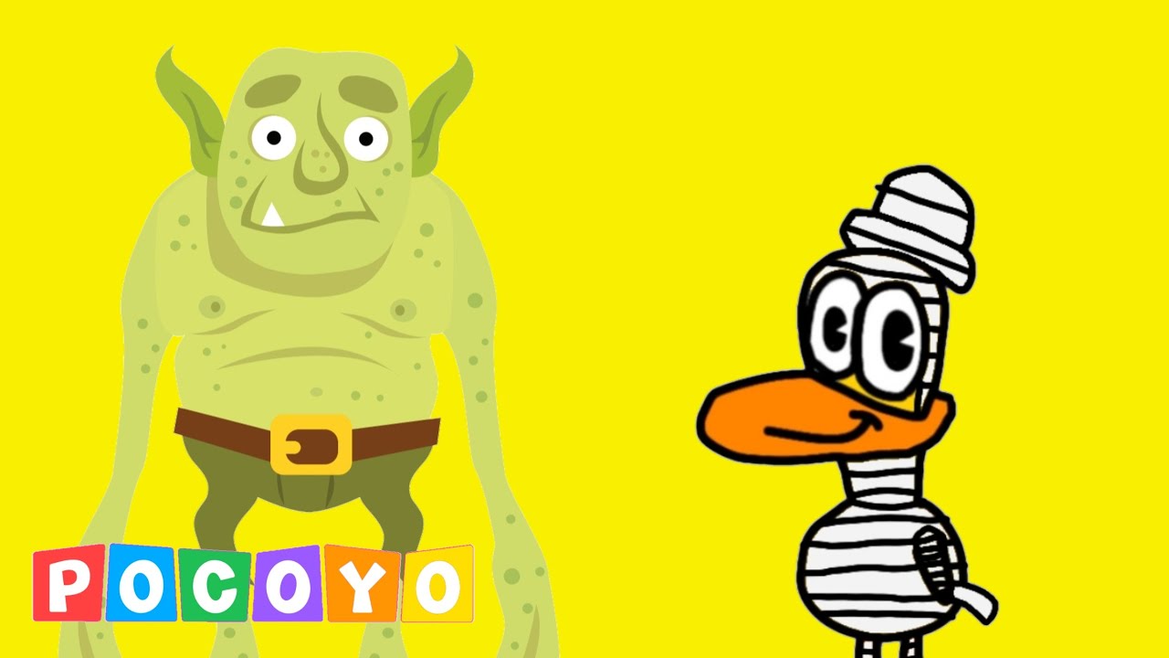 Go Away Spooky Goblin Nursery Rhymes & Kids Songs Pocoyo (OLD) - YouTube
