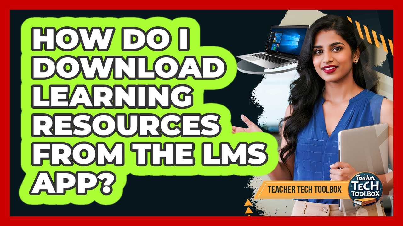 How Do I Download Learning Resources from the LMS App? - YouTube