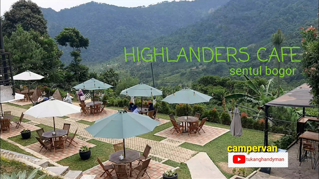 HIGHLANDERS CAFE - sentul bogor - pemandangan yg ruaaarr biasaaa ...