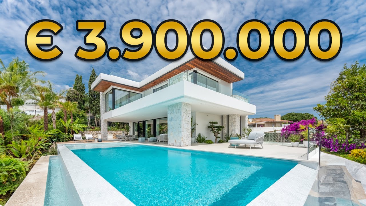 BRAND NEW VILLA Tour in Marbesa, Marbella Spain - YouTube