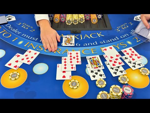 I WON $1,975,000 TRIPLE SPLITTING 8’s & BETTING BIG ON BLACKJACK HANDS IN HIGH LIMIT ROOM!