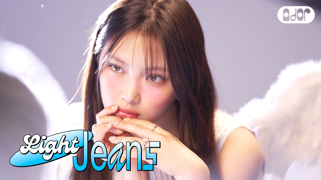 [Light Jeans] HYEIN Vogue Korea Photoshoot Behind 🪽 | NewJeans - YouTube