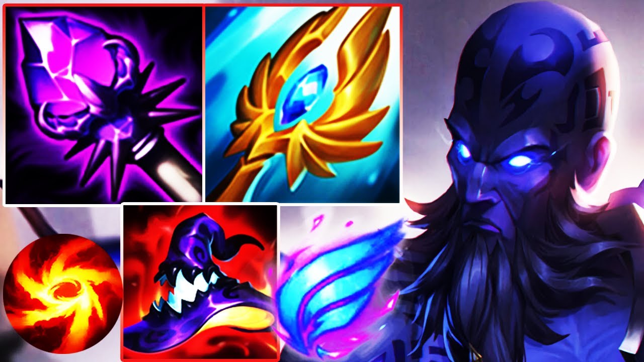 Wild Rift China Ryze Mid Gameplay - Challenger Rank - Archangel's Staff ...