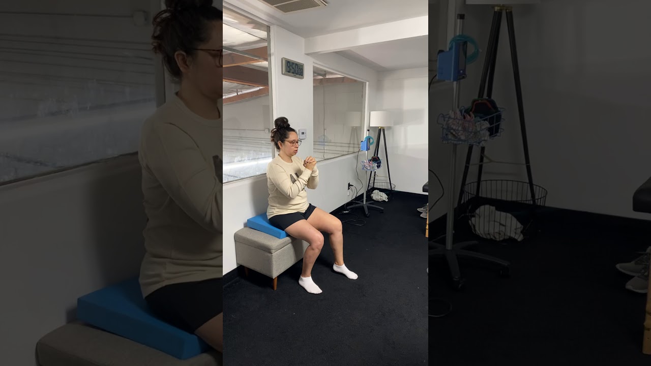 Modified Single Leg Sit to Stand - YouTube