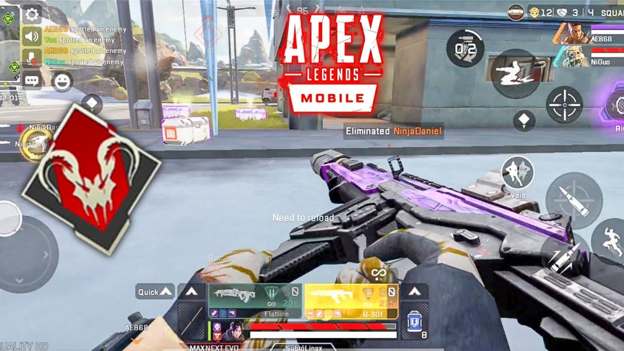 MY FIRST EVER FPP GAMEPLAY🔥APEX LEGENDS MOBILE #Linax - YouTube