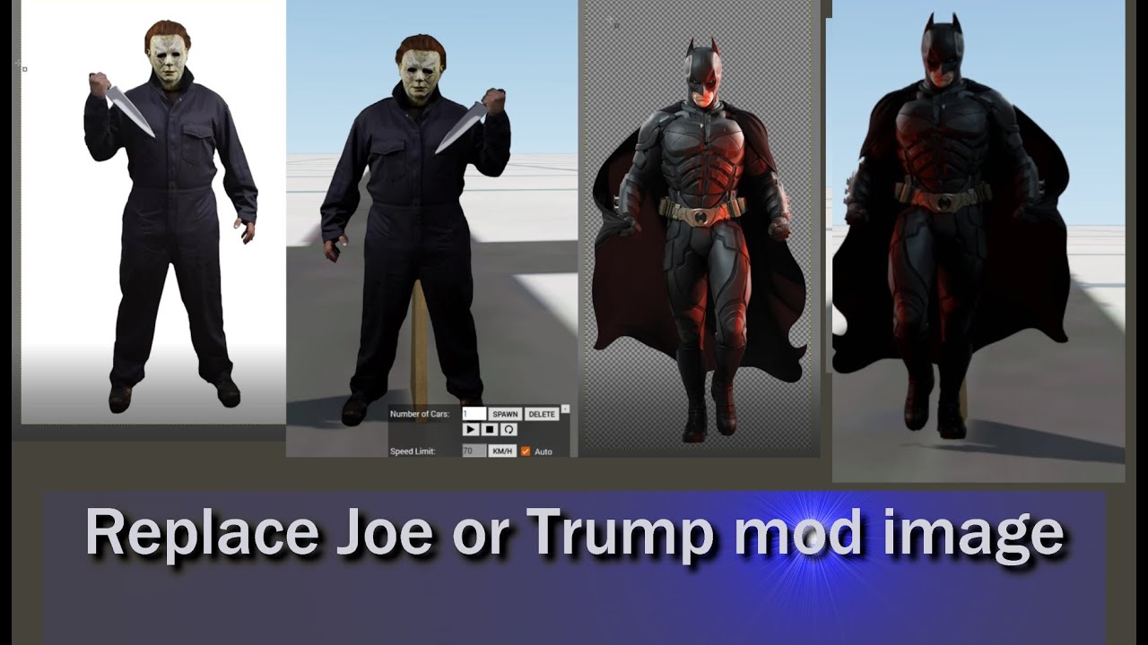 How to replace Joe or Trump mod image without knowing about Jbeams ...