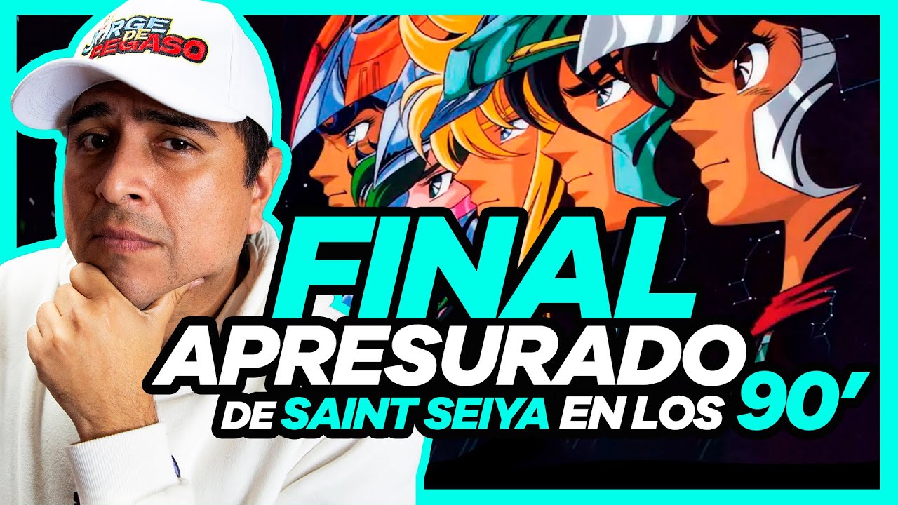 ¿Porqué fue APRESURADO el final de Saint Seiya en los 90s? - YouTube