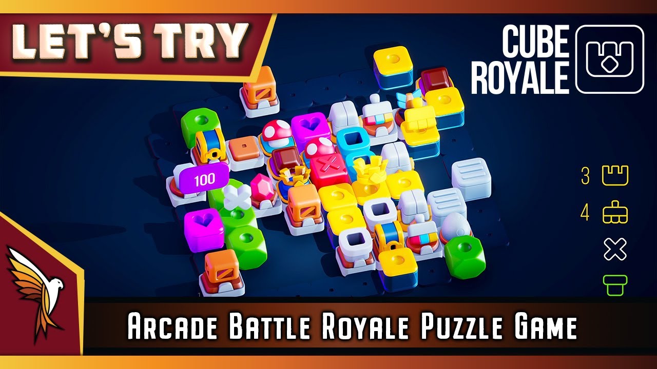CUBE ROYALE | Lets Try - GamePlay | First Impressions - Arcade Battle Royale Puzzle Game - YouTube