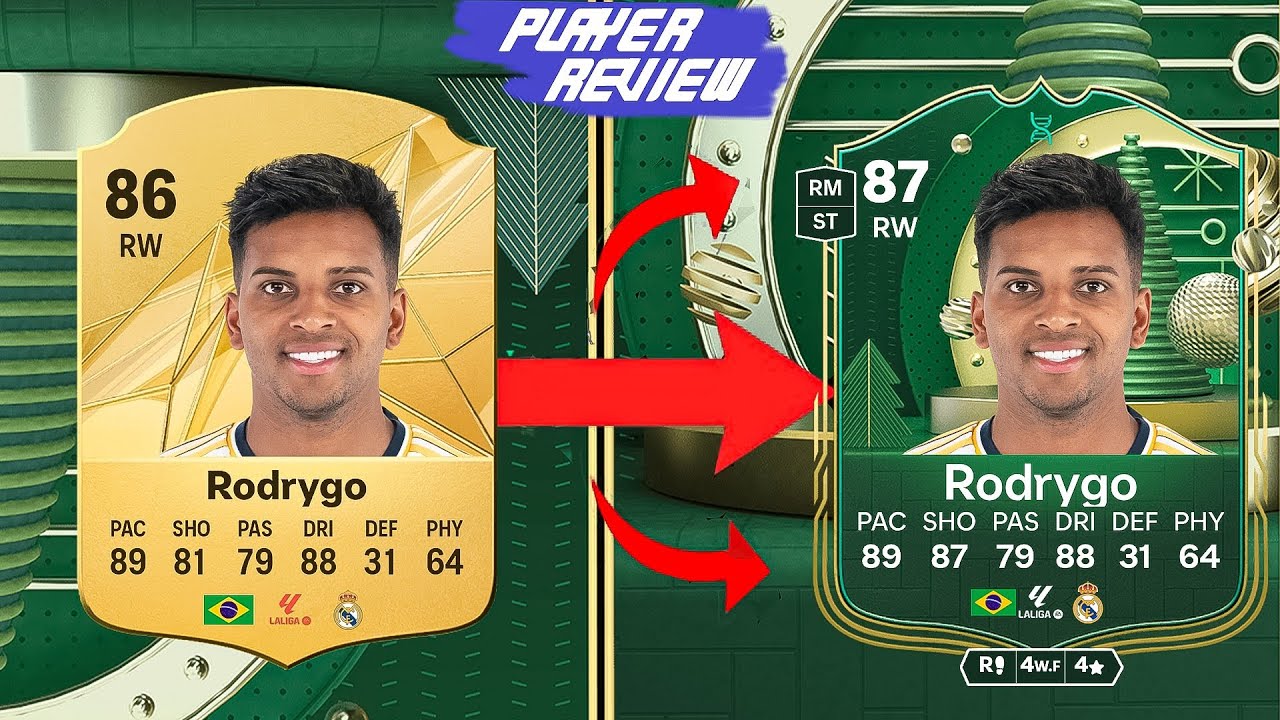🤯PRIME R9?! 🧬 EVOLUTION CARD 87 RATED " RODRYGO " IS A GOAL MACHINE!🤩 ...