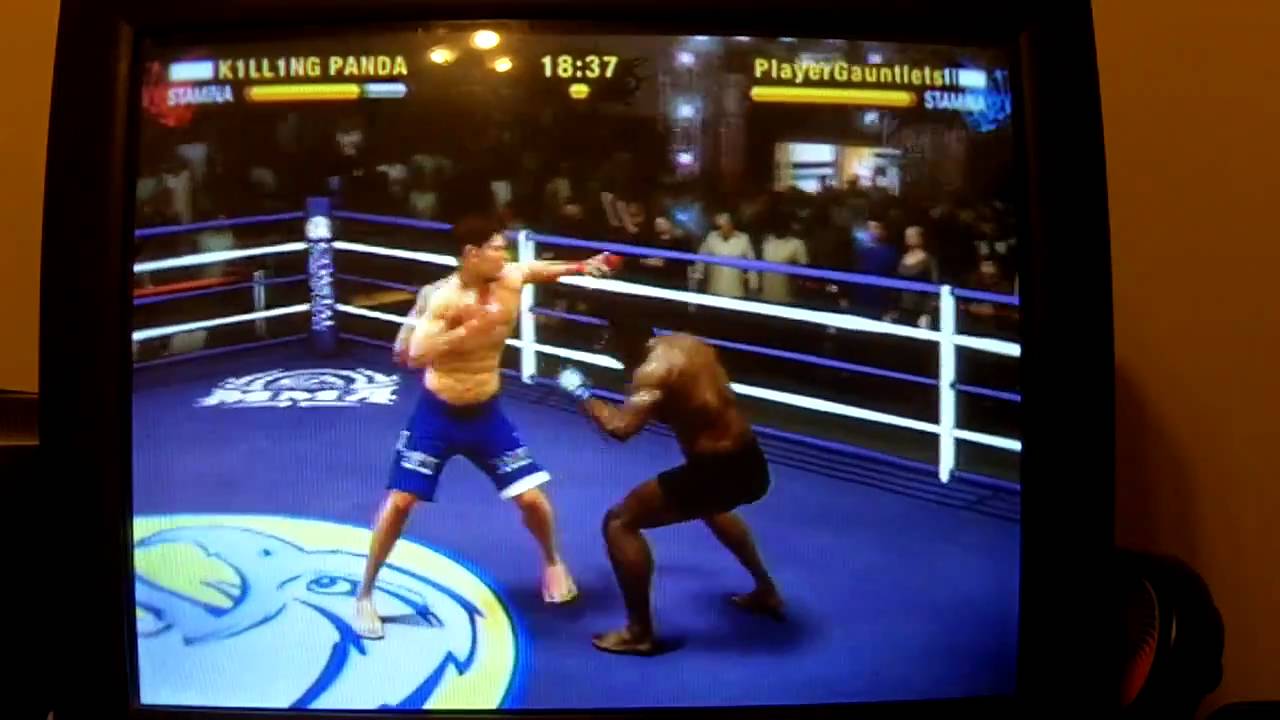 EA MMA Vale Tudo rules (K1LL1NG PANDA vs PlayerGauntlets) - YouTube