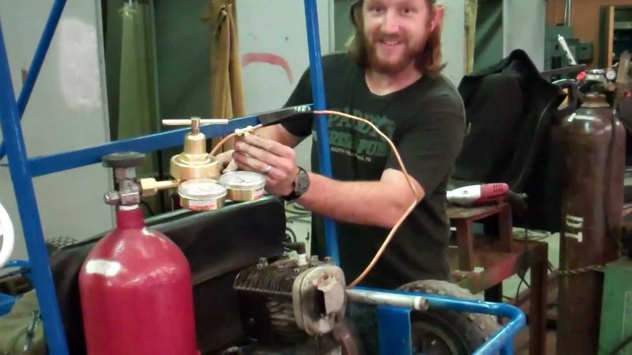 Hydrogen Go Cart Project (First start) - YouTube