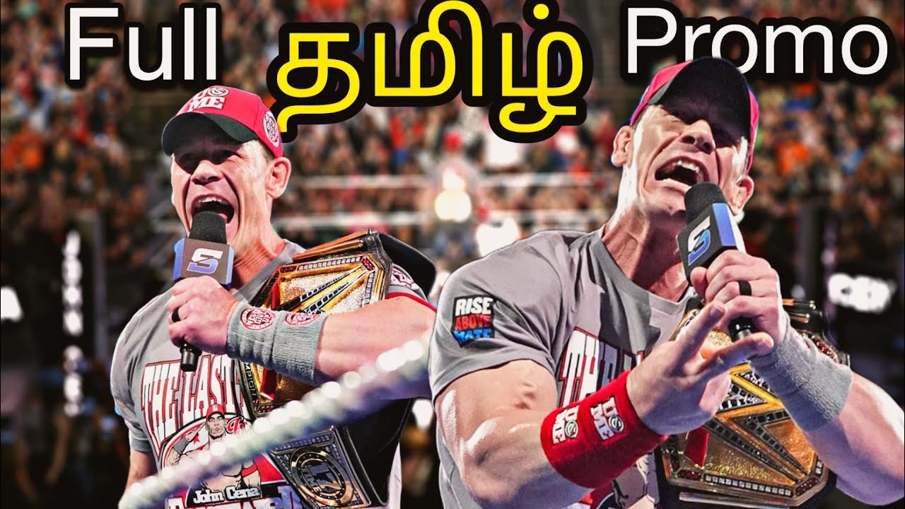 John cena Full தமிழ் Dub Segment | SmackDown May 10 - YouTube