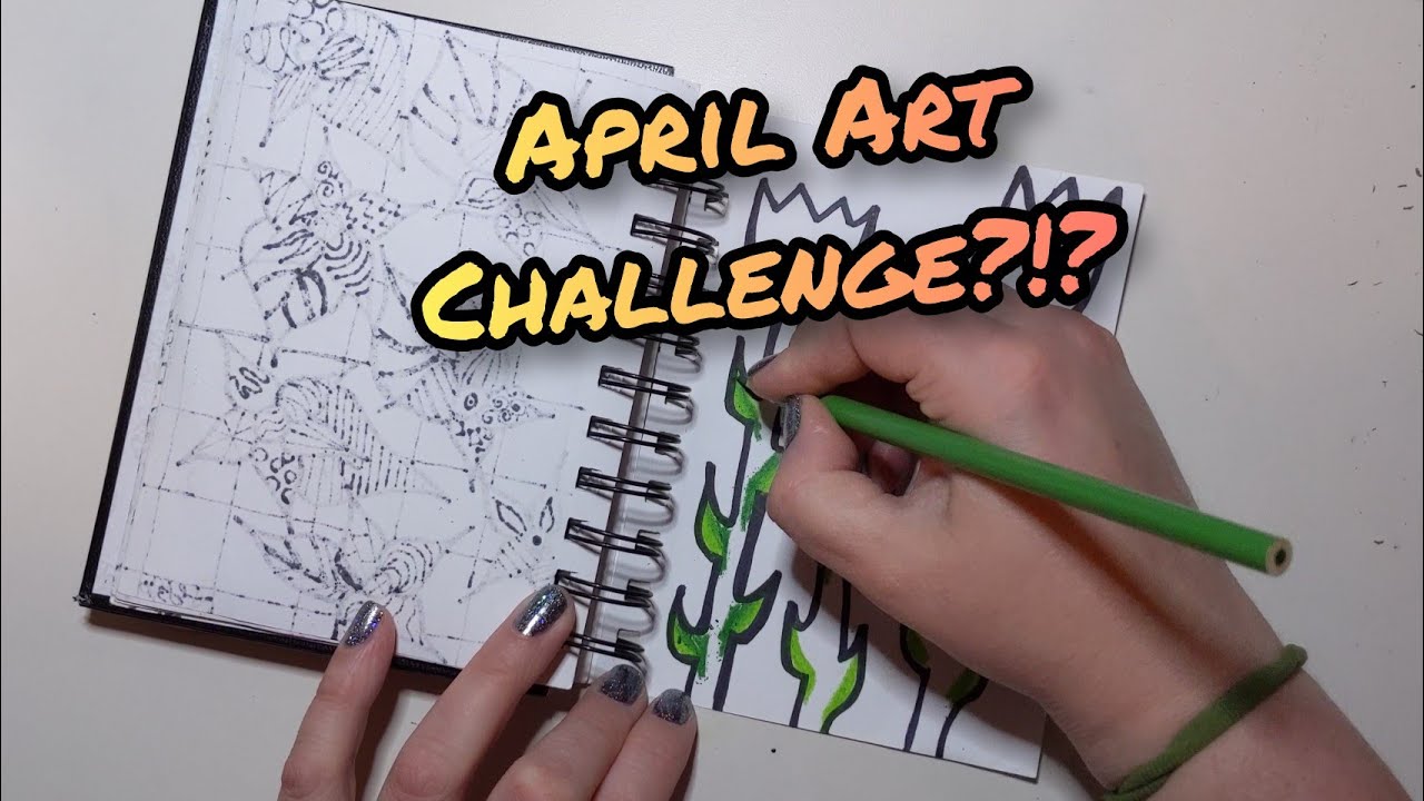 Looking Forward: April Art Challenge! - YouTube