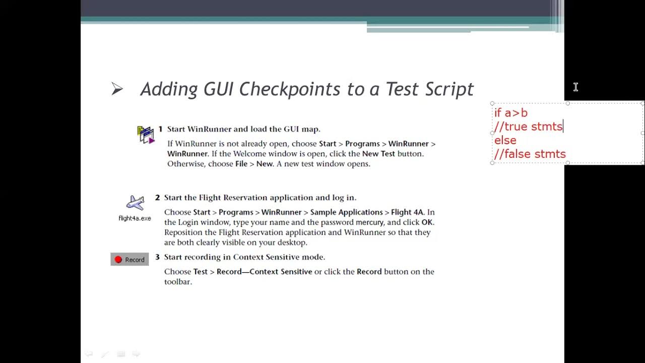 JNTUK R16 III CSE SEM II STM UNIT 6 GUI Checkpoints LECT 45 - YouTube