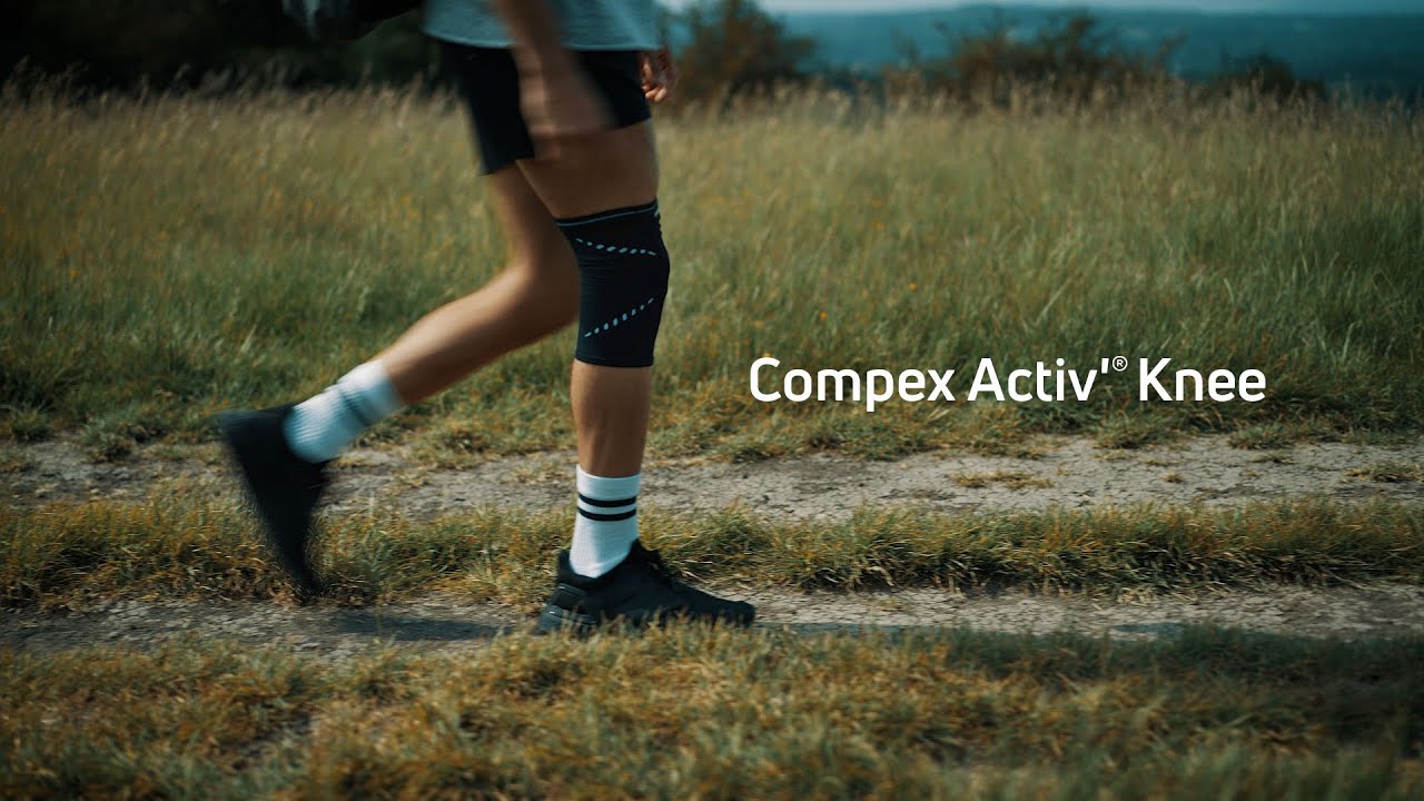 Compex Activ Knee Rodillera Compresiva - YouTube
