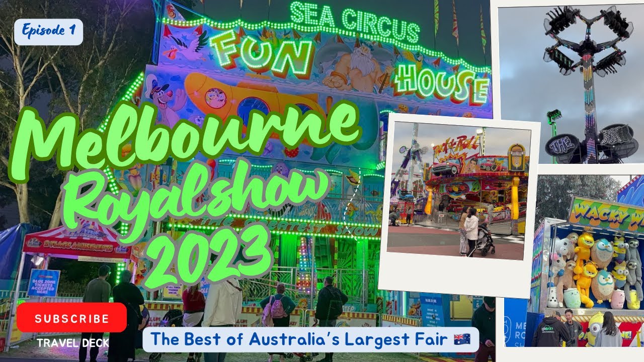 Melbourne Royal Show 2023 | Royal Melbourne Show thrilling rides ...