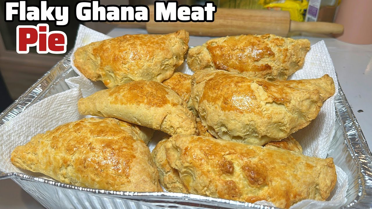how to prepare ghana flaky meat pie/easy way to make meat pie in Ghana ...