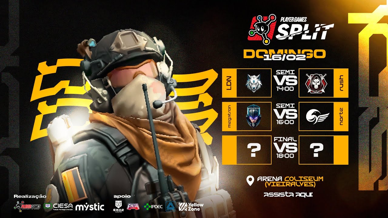 PG Split - Counter Strike 2 - 4ª Season - Playoffs (MD1) - YouTube