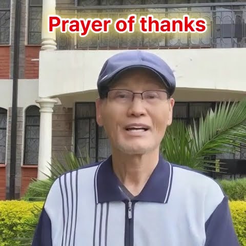 Prayer of thanks Caleb Choi - YouTube