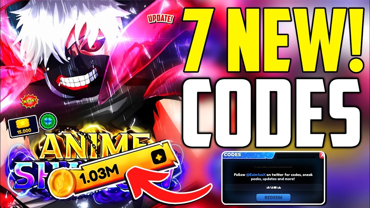 ⚠️GHOUL💥[CODE]⚠️ ANIME SHADOW ROBLOX CODES DECEMBER 2024 - ANIME SHADOW ...