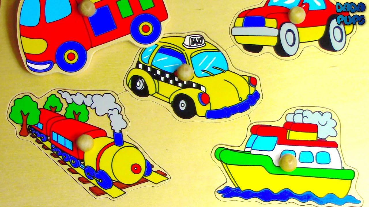 Learning Street Vehicles for Kids|Puzzle Transport|Car|Puzzle Game|Car ...