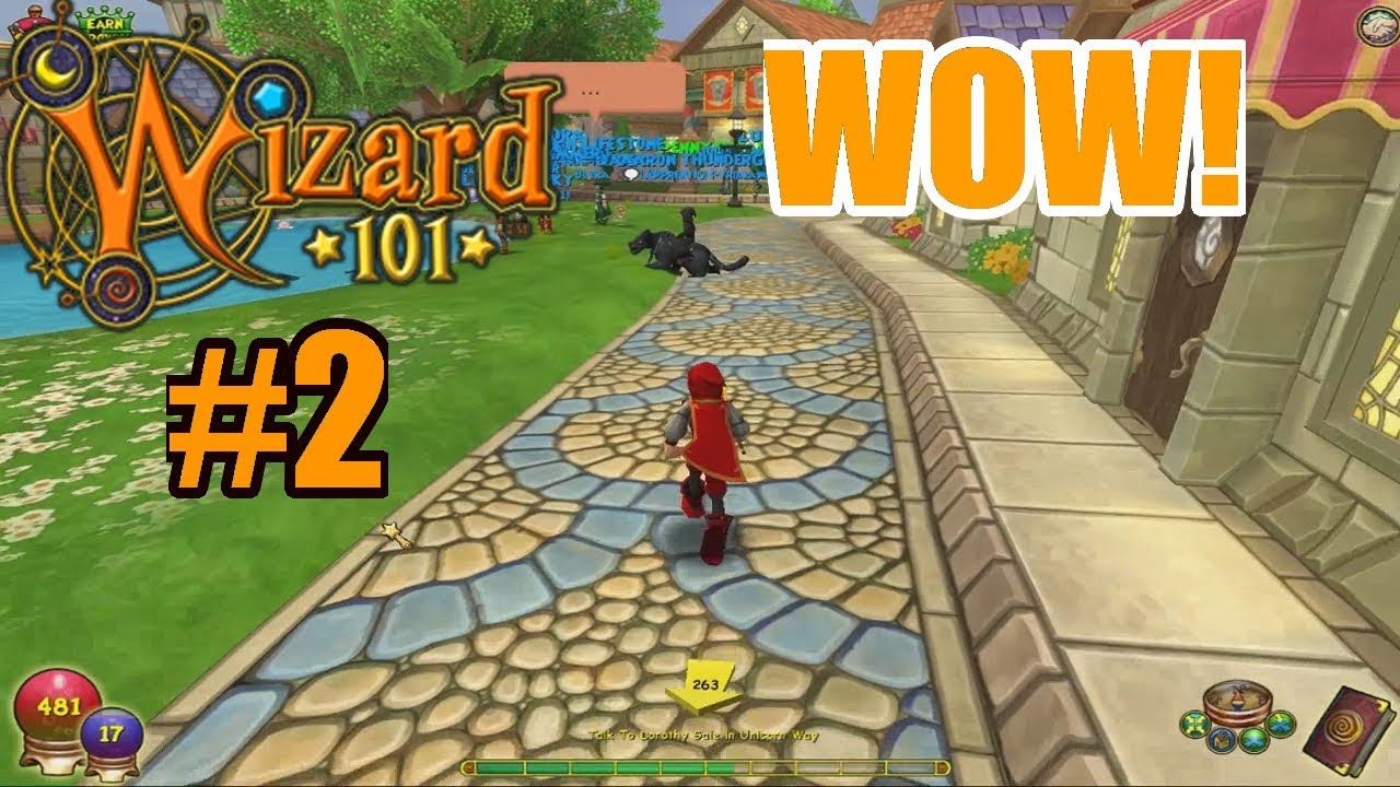 Reacting to the new graphics | Wizard101 #2 - YouTube