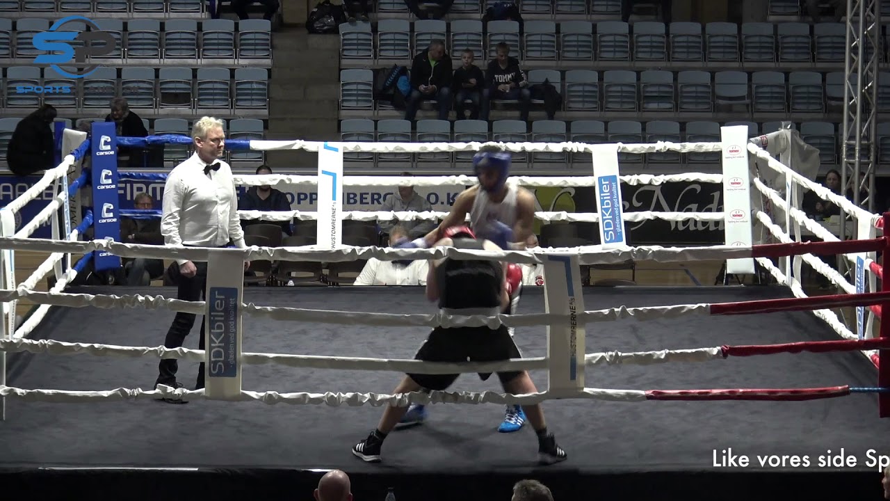 Viking Box Cup 2018 - Kamp 25 - Kaveh Azizi VS Tobias Kristensen - YouTube