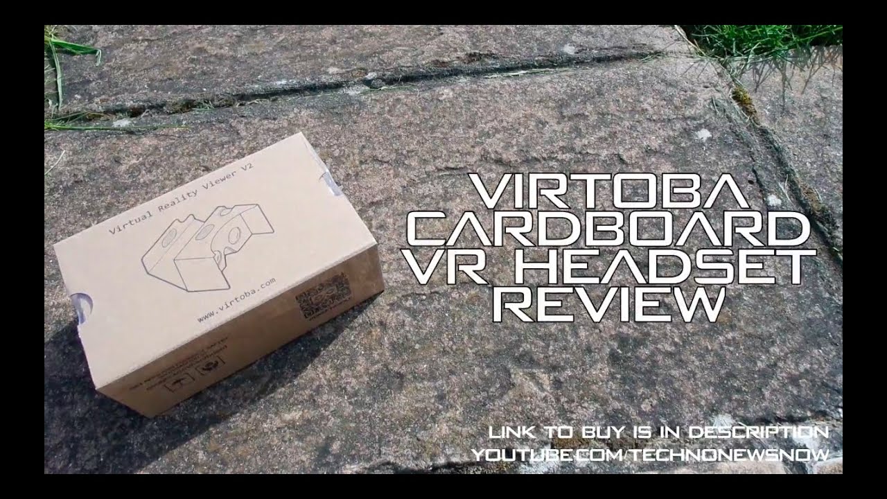 Virtoba Cardboard V2 VR Headset Review | Cheapest/Best Google Cardboard ...