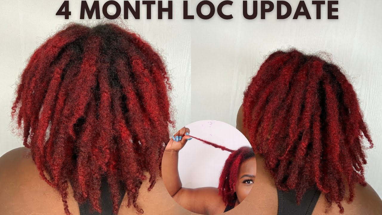 4 MONTHS LOC UPDATE | TWO STRAND TWIST STARTER LOCS - YouTube