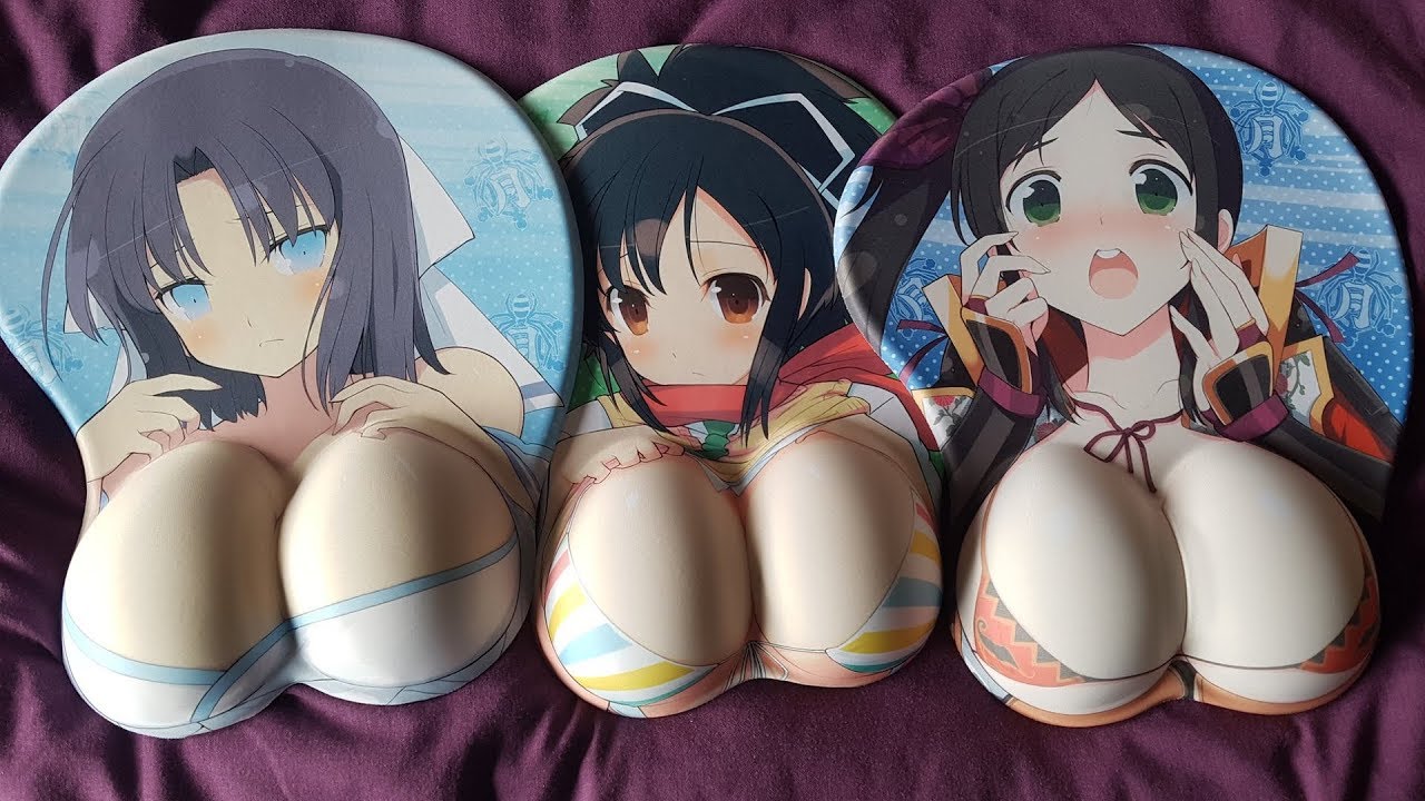 Yumi Asuka And Murakumo Oppai Mousepad Unboxing Youtube
